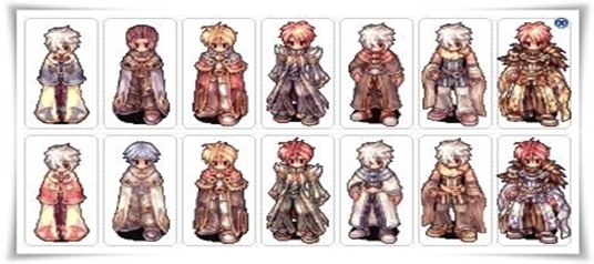 Novas cores dos personagens - ragnarok - XtremoCaos